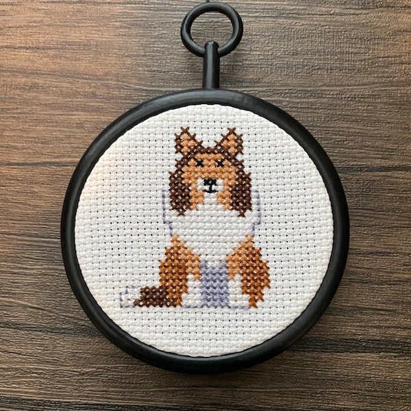 Rough Collie Cross Stitch Pattern - Etsy