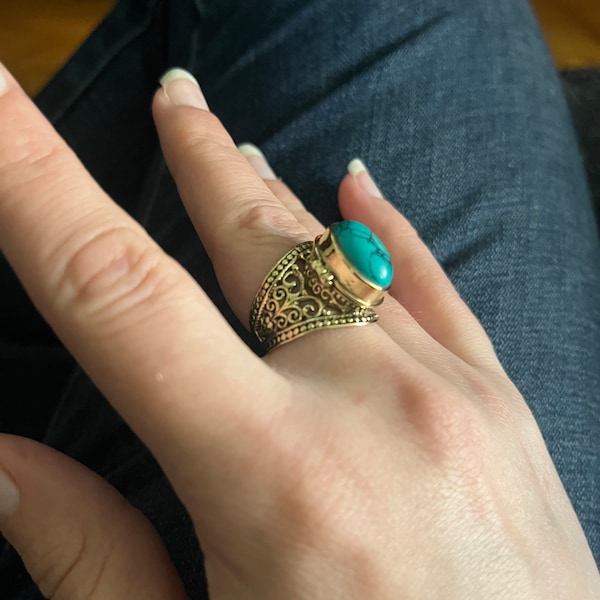 Fede Ring Handmade Ring, Pinky Ring, Shaking Hands Ring, Gold Handshake ...