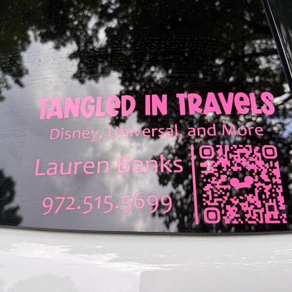 Business Qr Code Decal, Design Your Own Decal, Design Your Own Window ...