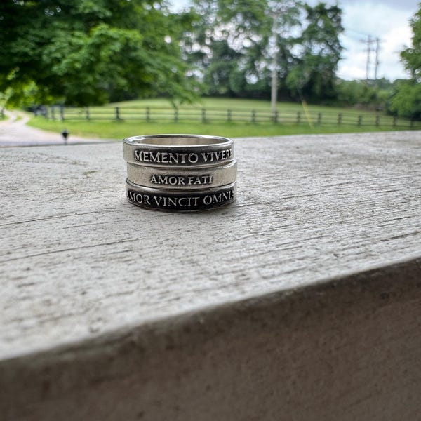 Halloween Ring Everyday is Halloween Ring / Womens Rings Mens Rings ...