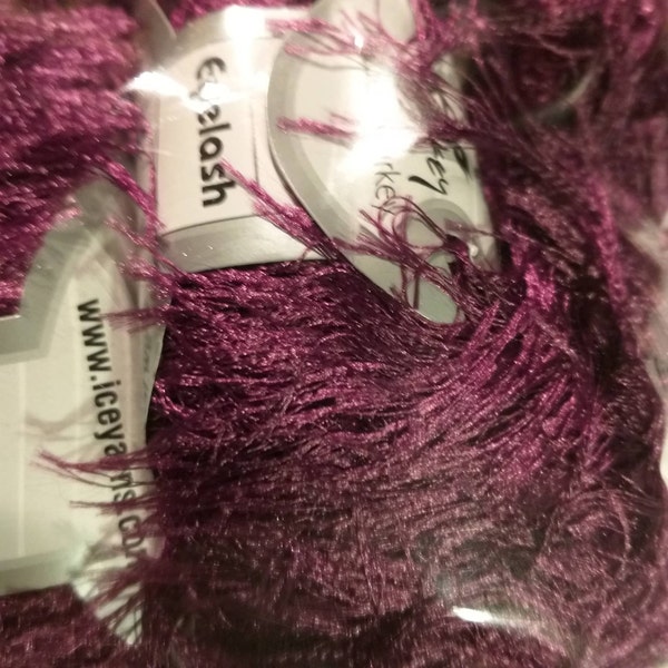 Eyelash Yarn / Ice Yarns Fun Fur 50 Gram /faux Fur Yarn /soft Fur Yarn ...