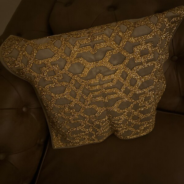 Luxury Rhinestone Throw Pillow Cover - Etsy