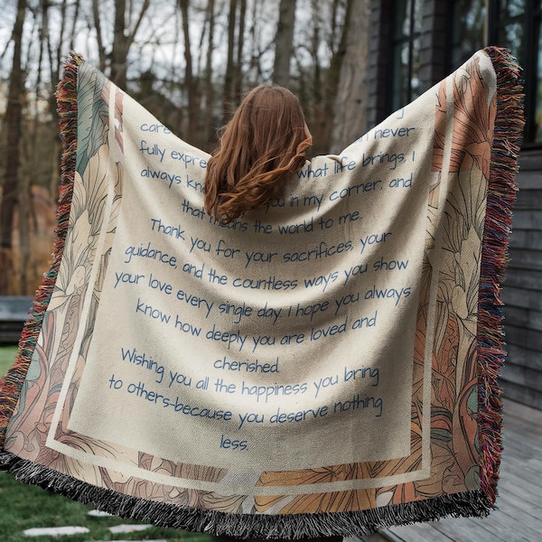 Woven Blanket Mockup, Woven Throw Blanket Mock Up, Print on Demand ...