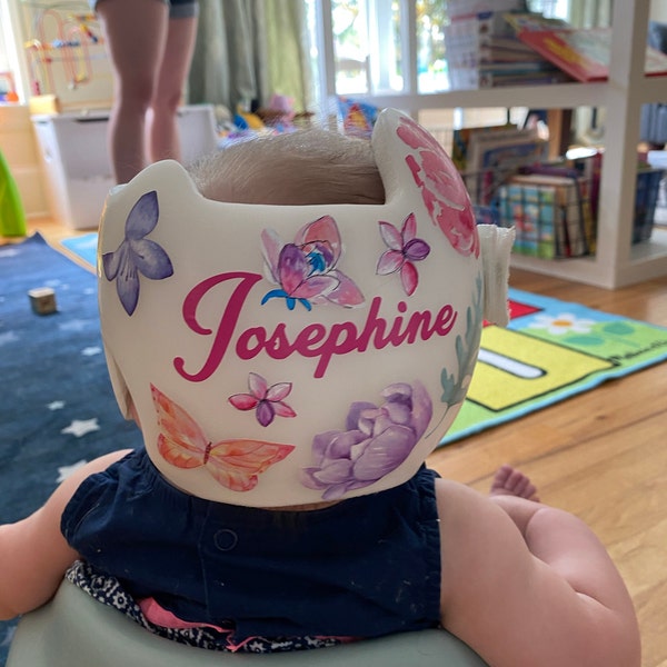 Custom Design Doc Band Decoration Decals, Stickers, Cranial Helmet ...