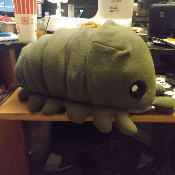Isopod Roly Poly Pillbug Plush Animal Sewing Pattern .pdf Tutorial Wood ...