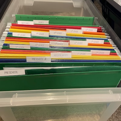 Teacher/classroom File Organizer DIY Kit Classroom Mailbox - Etsy