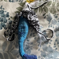 Parakeet Knitting Pattern - Green and Blue Budgie Knitting Pattern ...