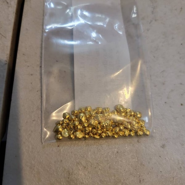 1 Dwt 24K Finemedical Grade Gold .9999+ Clean Pure Super Refined Shot ...