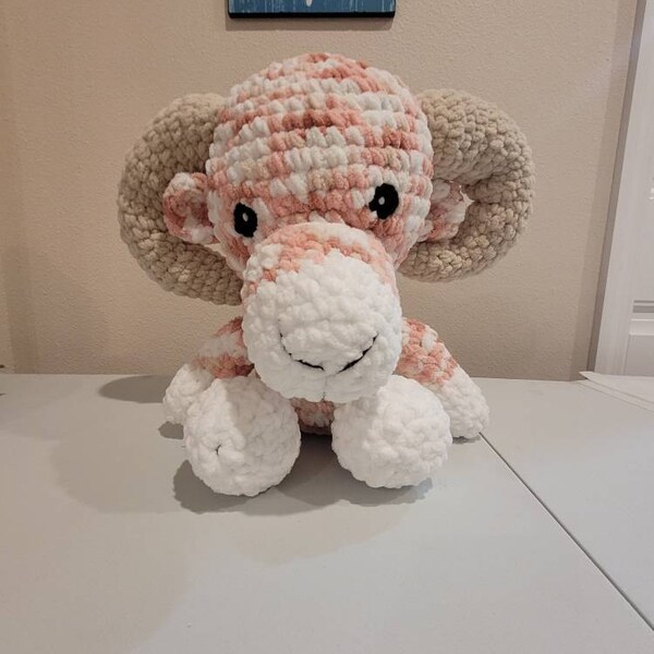 PATTERN: Reagan the Ram - Crochet Ram Pattern - Amigurumi Ram Pattern ...