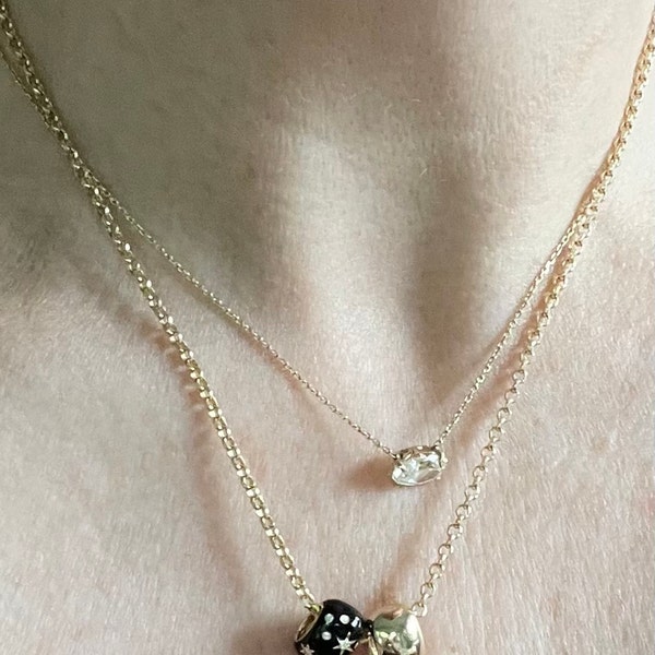 Solid 14K Gold Rope Chain Gold Rope Necklace 2.30mm 2.85mm 3.30mm ...