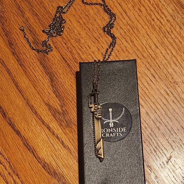 Crucible Sword Necklace: DOOM Eternal Inspired, Doom Guy - Etsy