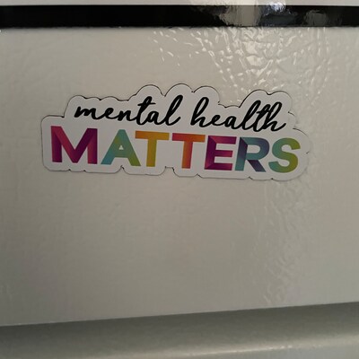 Mental Health Matters MAGNET 3 X 1 Mental - Etsy