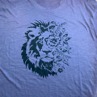 Lion Svg Lion Clipart Boho Svg Boho Lion Svg Animal Svg Flower Svg ...