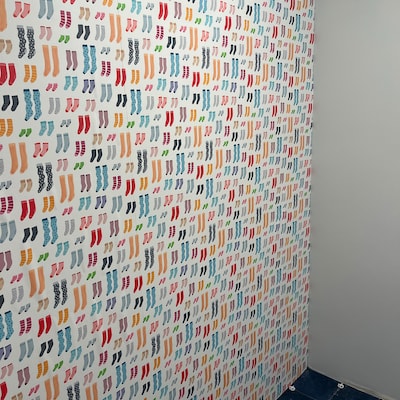 Puffer Fish Wallpaper Puffer Fish Silver on Navy by Jenlats - Etsy