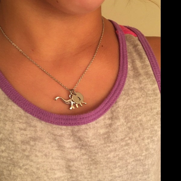 Silver Dinosaur Necklace Paleontologist Taphonomy Taphonomists ...