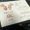 Blank Alphabet Book, Baby's First ABC Book, Baby's First Alphabet Book ...