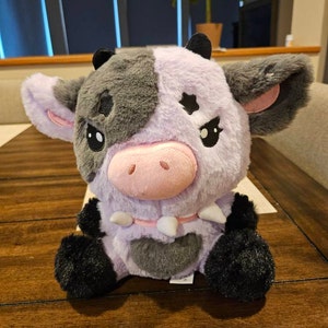 Sunshine the Lemon Cow Plush Kawaii Gift for Kids Cottagecore Stuffed ...