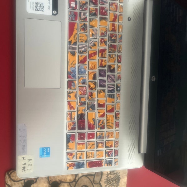 Keyboard Printable Stickers, Window Laptop Decal Clipart, Pack of 4 ...