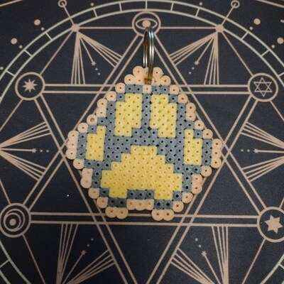 Legend of Zelda Perler Bead Shield - Etsy