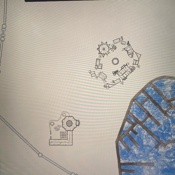 City Town Mapmaking Brushes for Photoshop, Procreate, Seamless Patterns ...