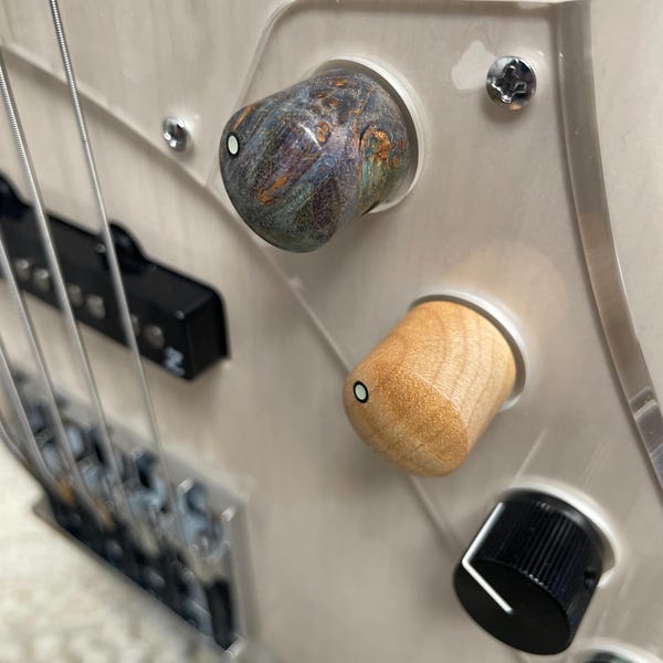 MOP Dolphin in Rosewood Guitar Knob - Etsy