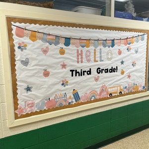 Summer Bulletin Board Kit Summer Decor May Edition Summer Classroom ...