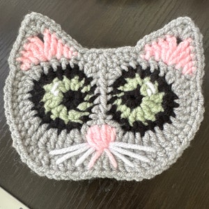 Cat Face Granny Square - Etsy