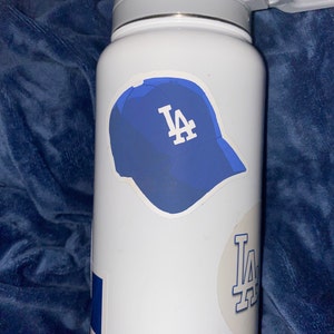 Dodgers Baseball Cap Sticker | Etsy