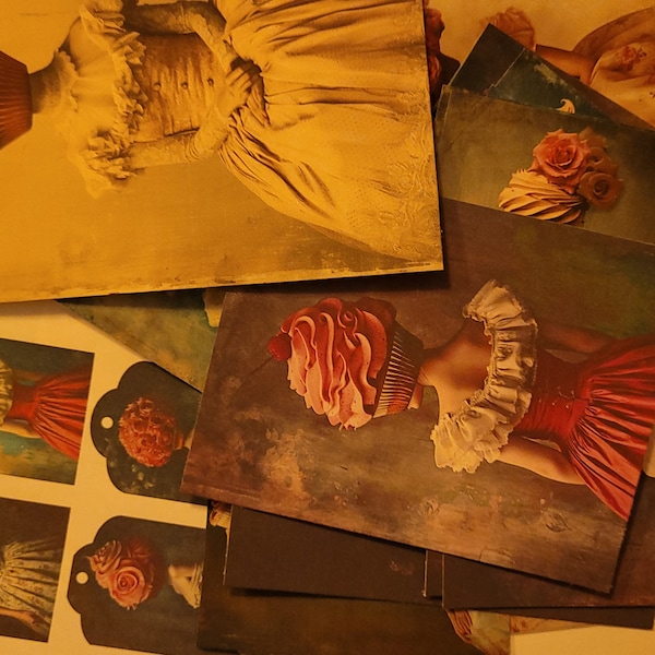 Steampunk Junk Journal, Digital Download, Vintage Industrial Grunge ...