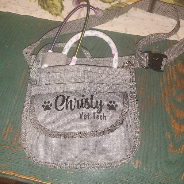 Custom Vet Tech Fanny Pack, Vet Tech Tool Belt, Vet Tech Organizer Belt ...