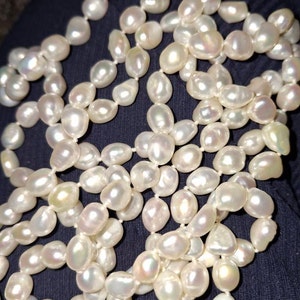 AAA 0.8-1mm White Near Round Freshwater Seed Pearls,no Hole,cultured ...