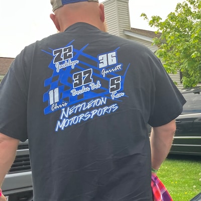 Custom Racing Shirt, Pit Crew, Dirt Track Shirt, Motorcycle Racing, BMX ...