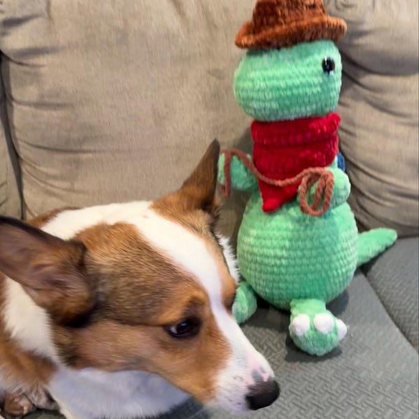 Cowboy Rex Pattern PDF Digital Download Amigurumi Stuffed Animal ...