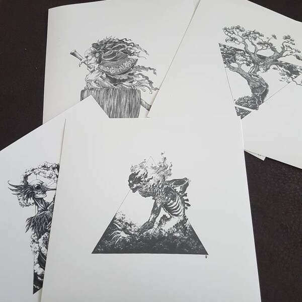 Fine Art Print / Folklore and Fairytales / Fantasy Artwork: Ratatoskr ...