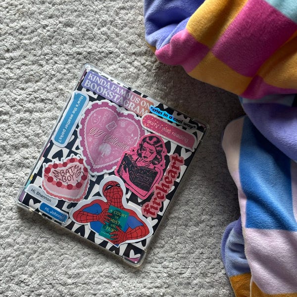 Spidey Book Stickers - Etsy