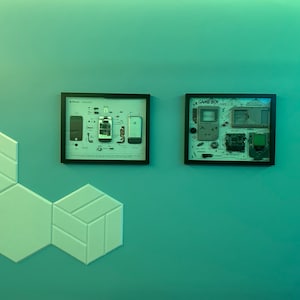 Disassembled Gameboy Advance Frame, Disassemble Art, GBA Teardown ...