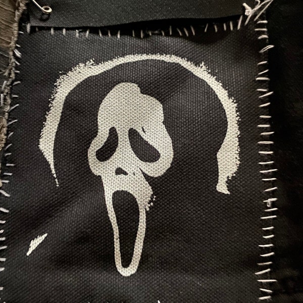 Scream Punk Patch Metal Patch - Etsy