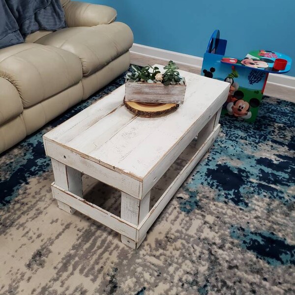 Original Coffee Table No Shelf - Etsy