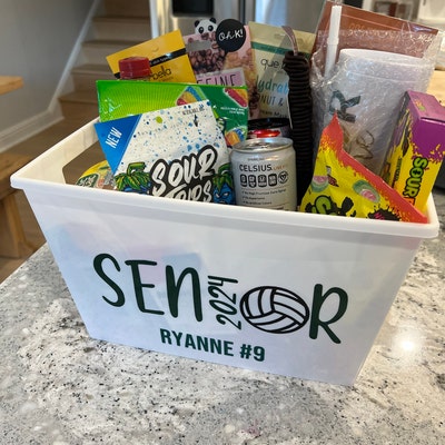 Soccer Senior 2024, Senior Year, Senior Gift Basket, High School Senior ...