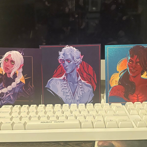Karlach - A5 Art Print, Baldur’s Gate 3 Fanart - Etsy