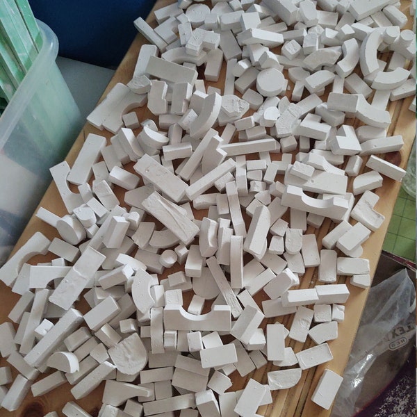 Mini Bricks Constructor Set of 3 Molds 00, Mini Brick Mold, Miniature ...