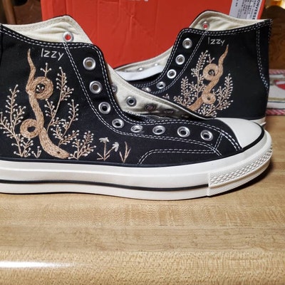Converse Chuck Taylor 1970s Converse Dandelion Embroidered Shoes ...