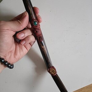 Kuripe Tepi Set Necklace Kuripe Made of Chonta Wood - Etsy