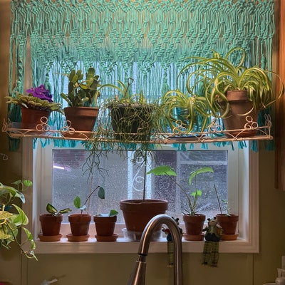 Macrame Curtain. Macrame Panel. Window Curtain. Macrame Wall - Etsy