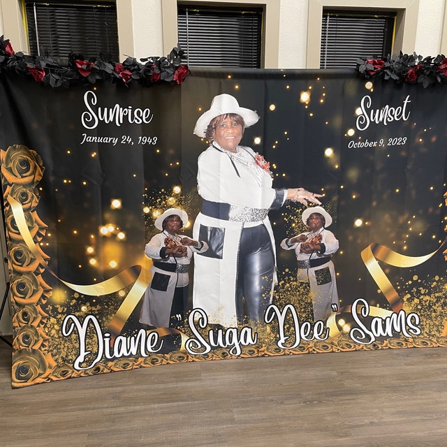 Memorial Retractable Banner, Funeral Banner, in Loving Memory ...