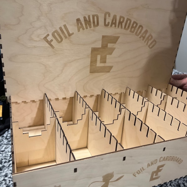 Custom Trading Card Game, Storage Solution, Large Box Premium ...