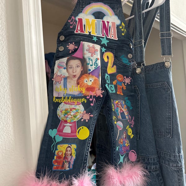 Custom Character Denim Set - Etsy
