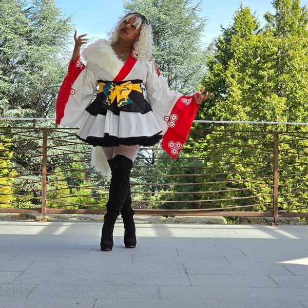 Gravity Falls Bill Cipher Cosplay Kimono Dress - Etsy