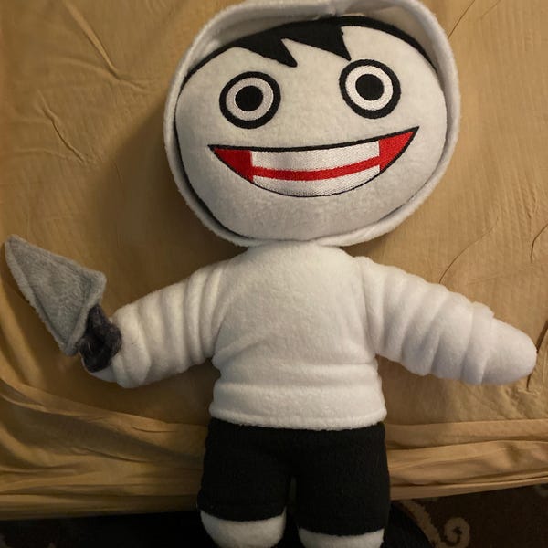 Jeff the Killer Plushie Inspired by Creepypasta - Etsy