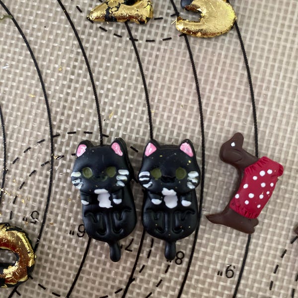 Comedy Tragedy | Happy Sad | Theater Masks | 2 Pieces | Polymer Clay ...
